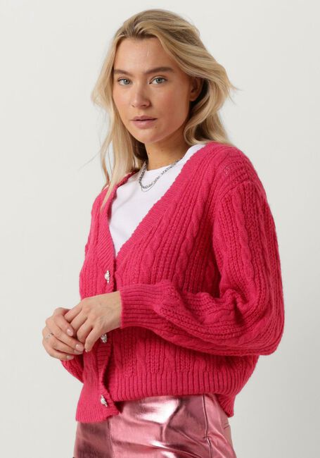 Fuchsia YDENCE Vest CARDIGAN PLIEN | Omoda