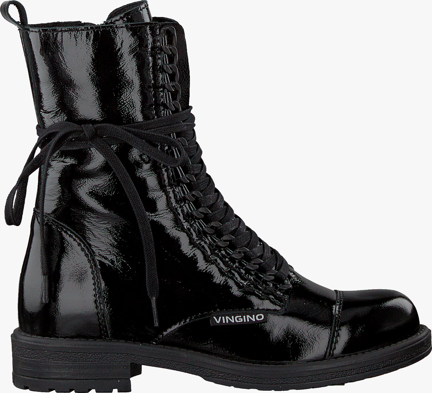 VINGINO Bottines à lacets LORY en noir | Omoda