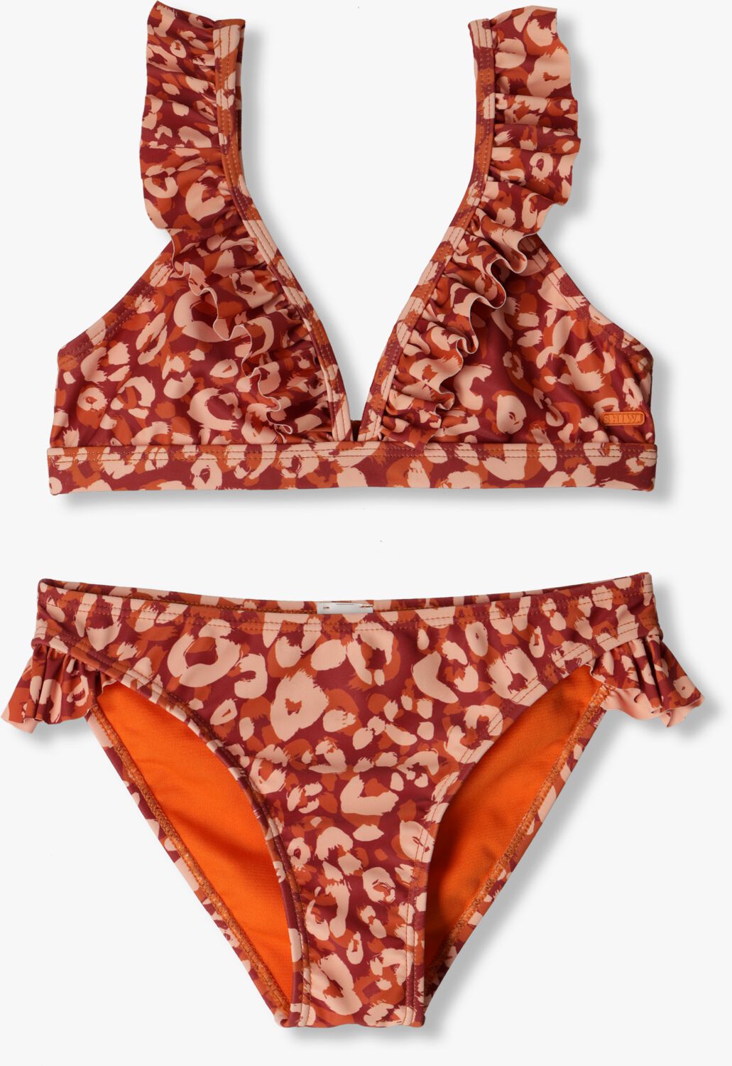 Bruine SHIWI Zwemkleding BELLA BIKINI SET LUSH LEOPARD | Omoda