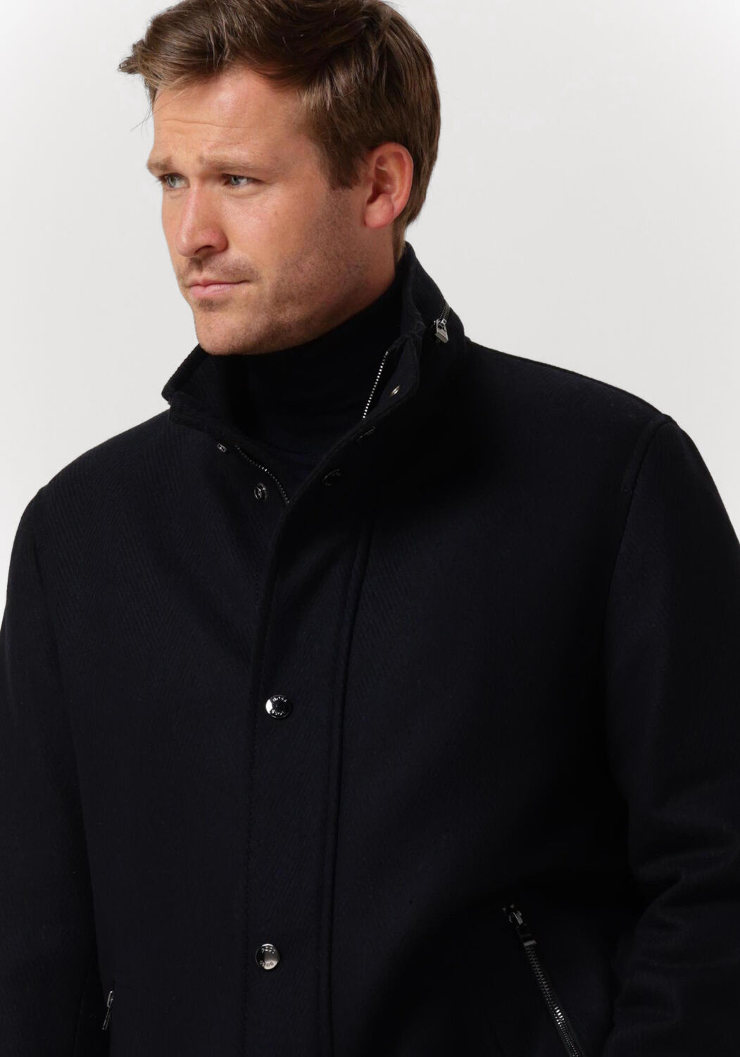 BOSS Manteau CAMRON Bleu fonce Omoda