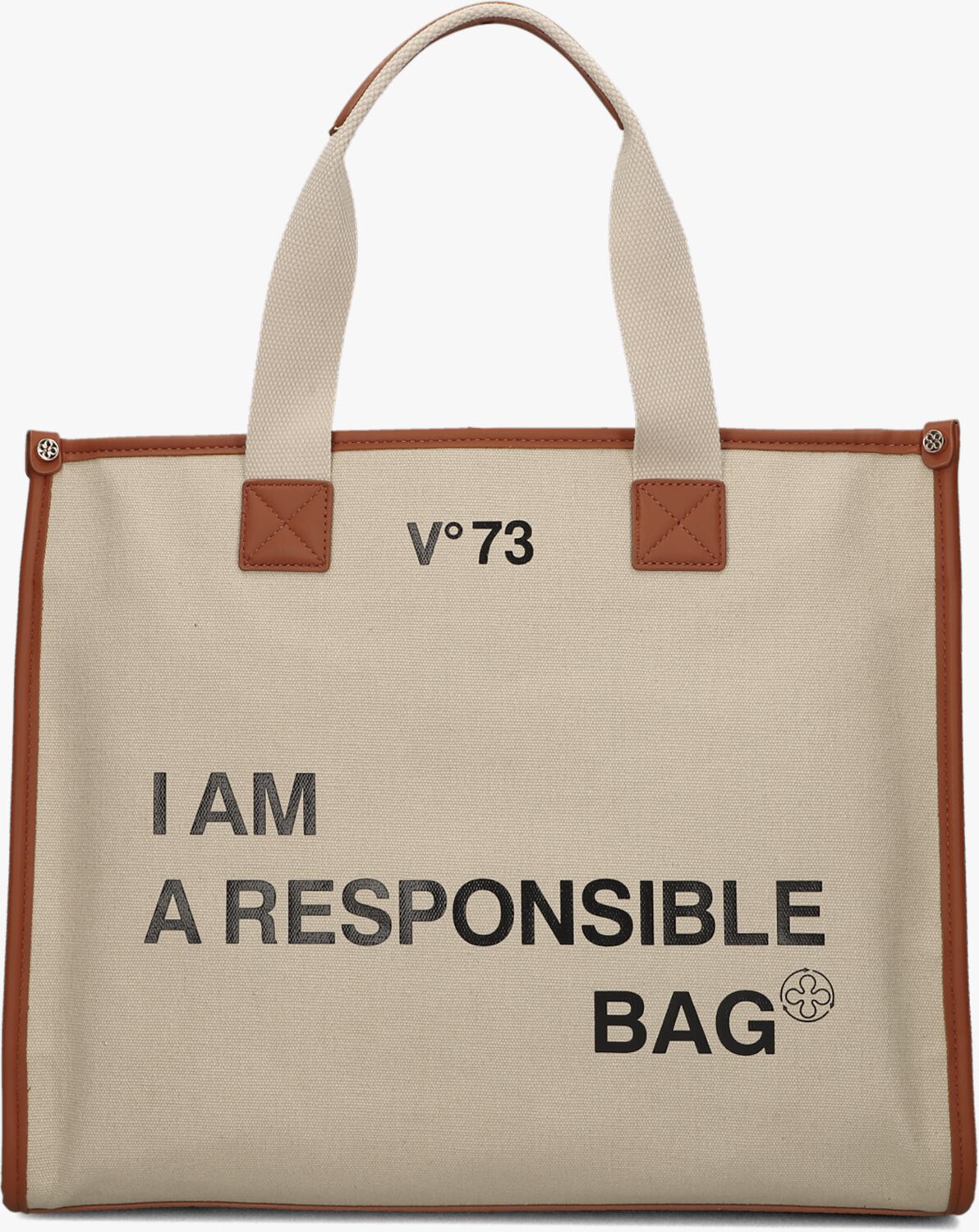 V73 RESPONSIBILITY BIS SHOPPING Shopper en beige | Omoda