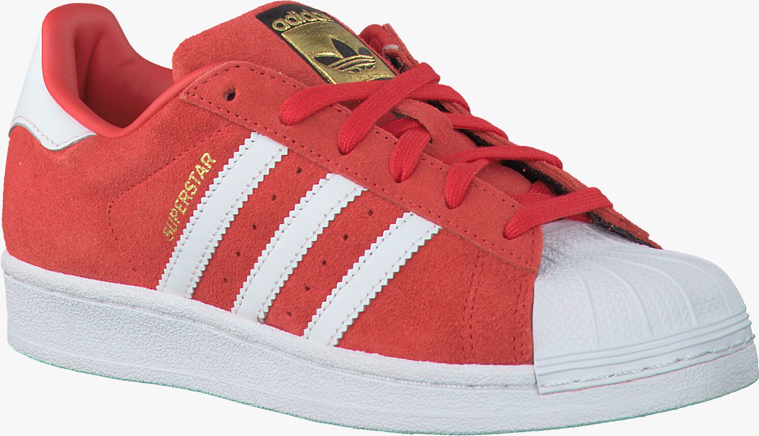 Rode ADIDAS Lage sneakers SUPERSTAR DAMES | Omoda