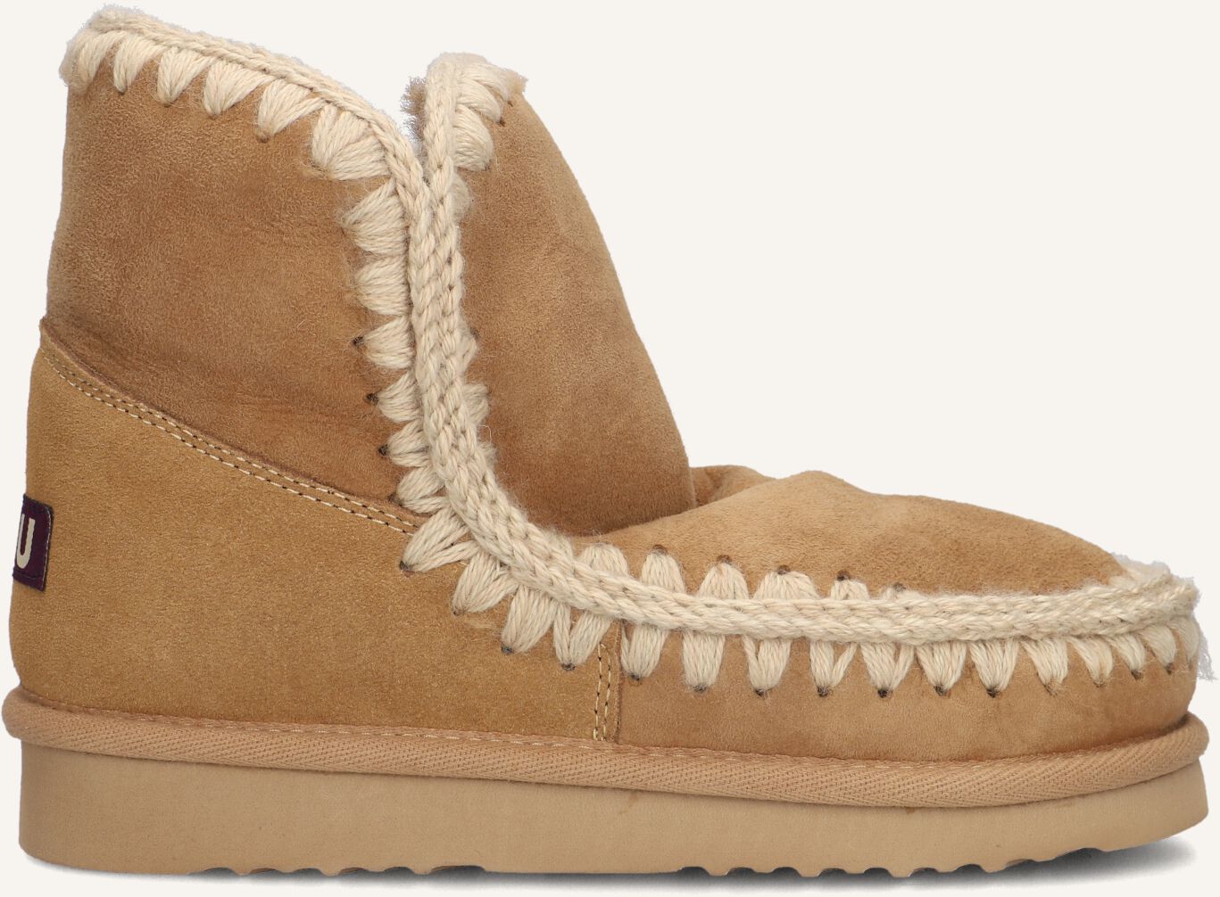 Beige MOU ESKIMO 18 GLITTER LOGO | Omoda