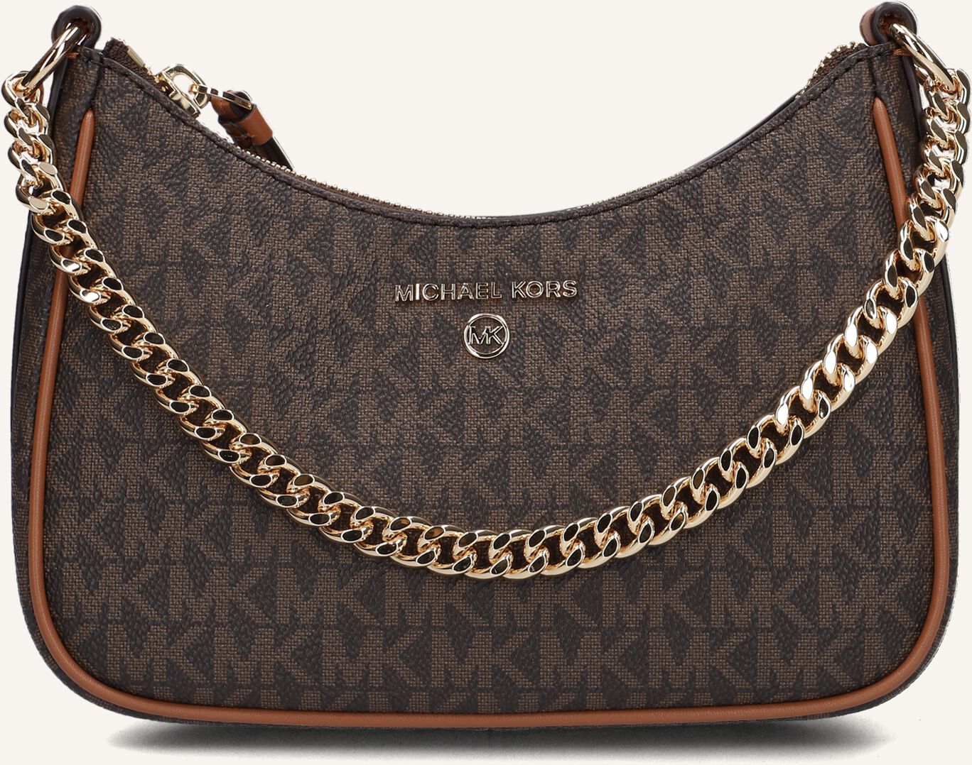 Cognac MICHAEL KORS Schoudertas SM CHAIN POUCHETTE | Omoda