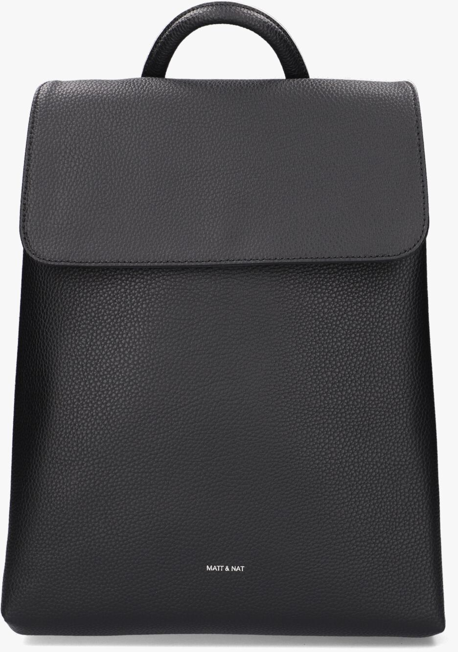 Zwarte MATT & NAT Rugtas SEVAN BACKPACK | Omoda