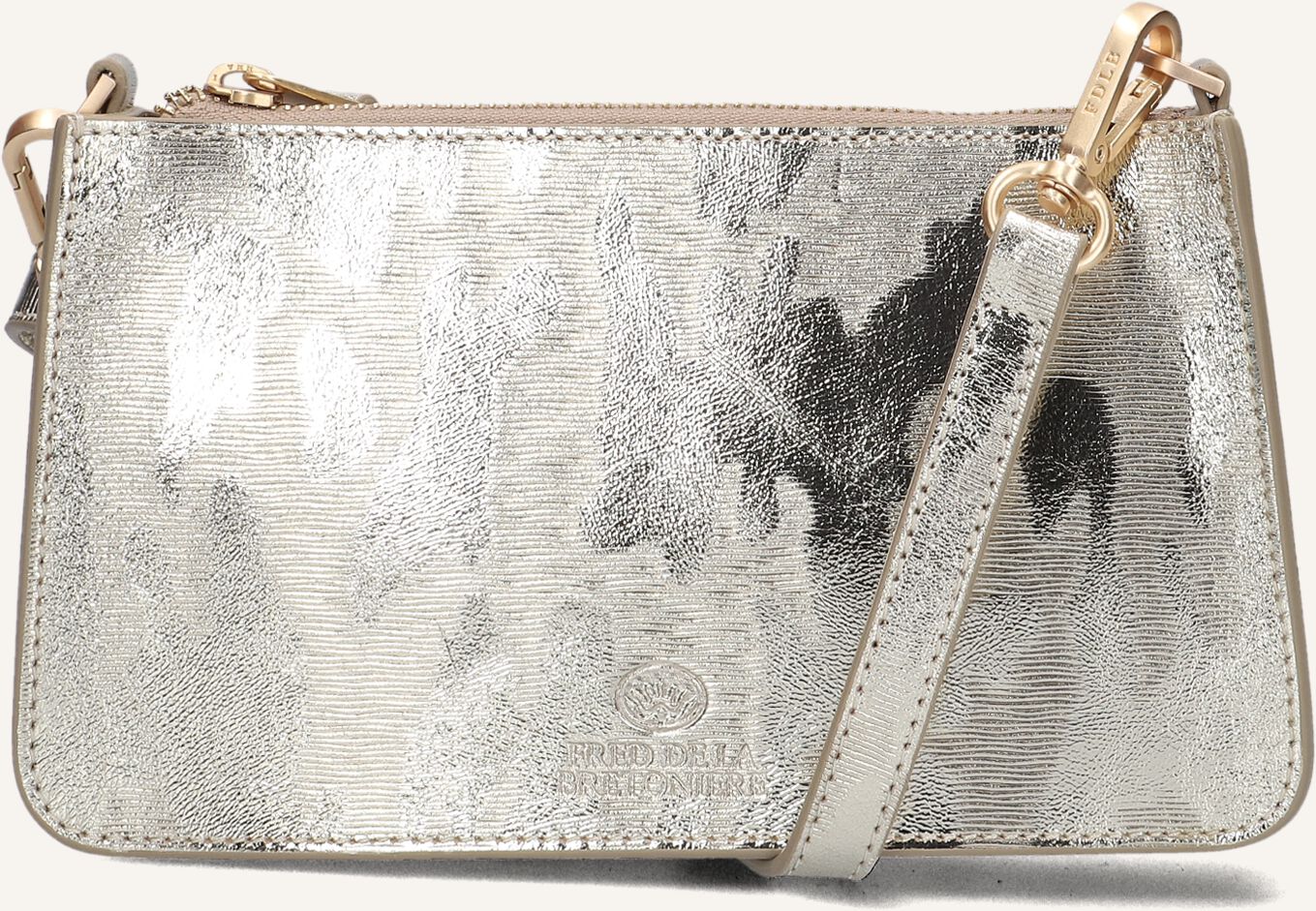 Gouden FRED DE LA BRETONIERE Schoudertas METTE | Omoda