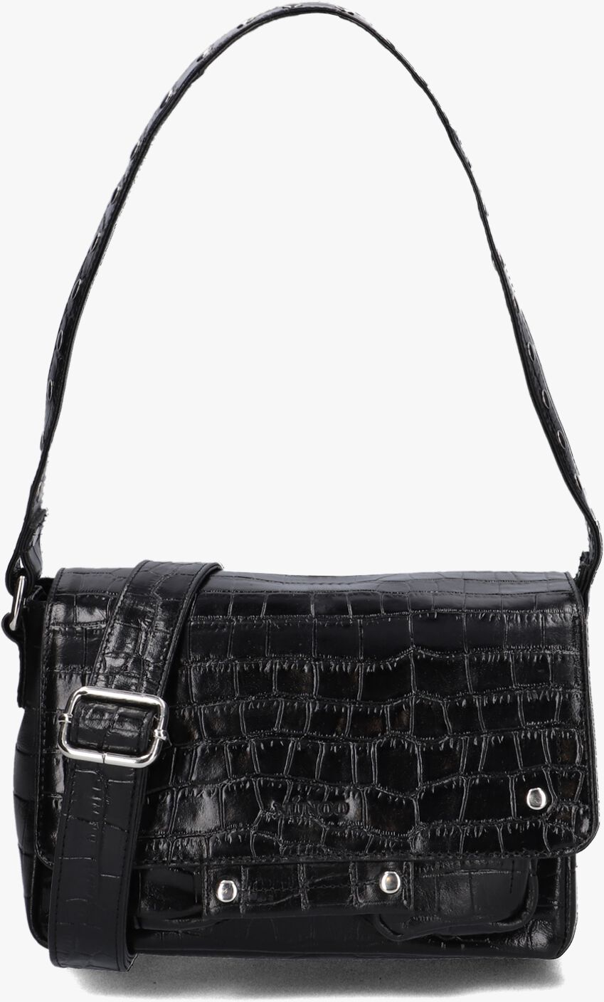 Zwarte NÚNOO Schoudertas HONEY TEXAS | Omoda