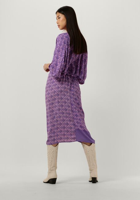 Lila SISSEL EDELBO Midi jurk JUNO DRESS | Omoda