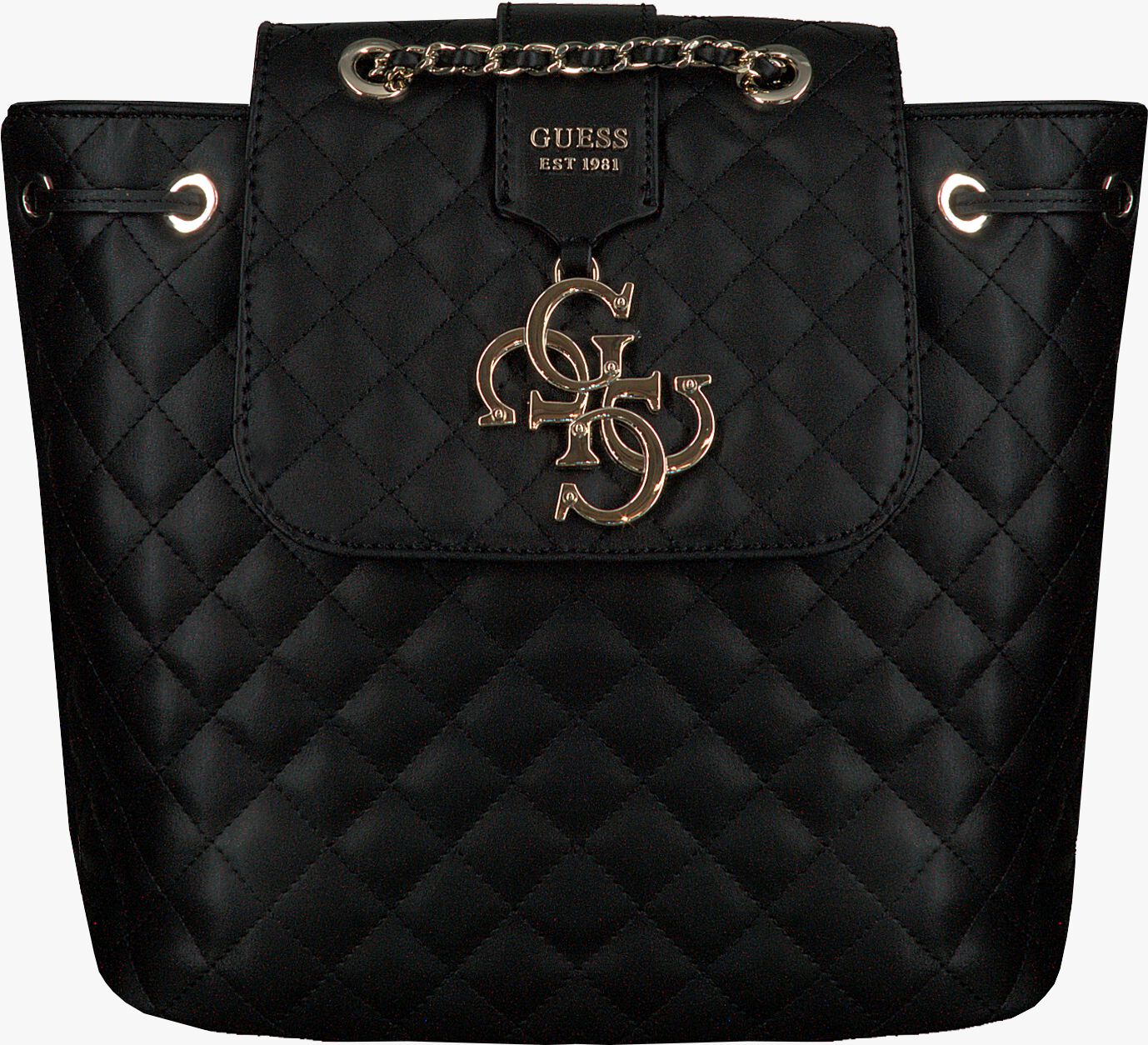 Zwarte GUESS Rugtas MIRIAM BACKPACK | Omoda