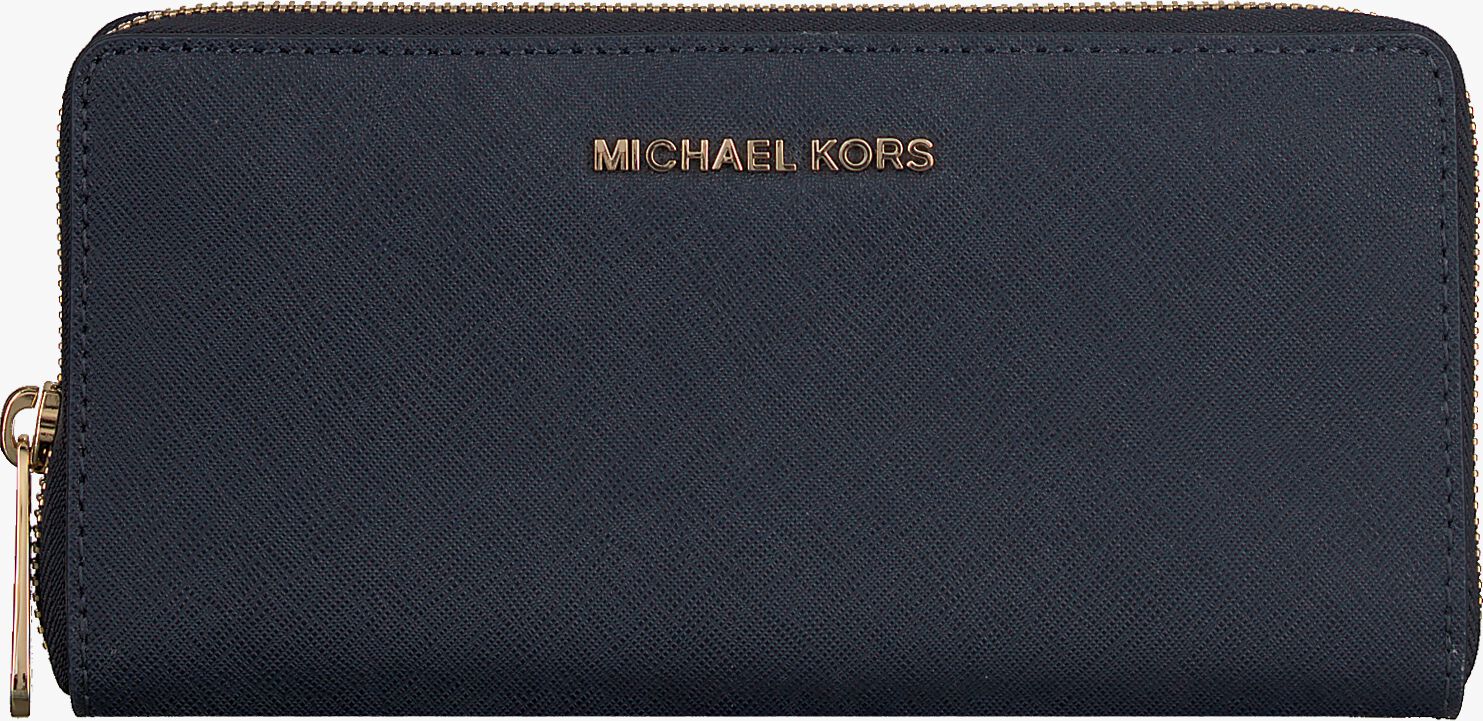 Blauwe MICHAEL KORS Portemonnee JET SET TRAVEL NS | Omoda