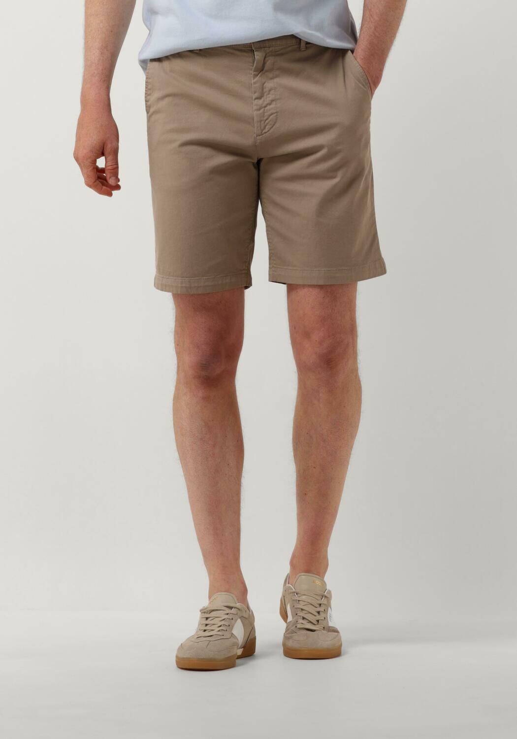 BOSS ORANGE Pantalon courte CHINO SLIM SHORT en beige Omoda