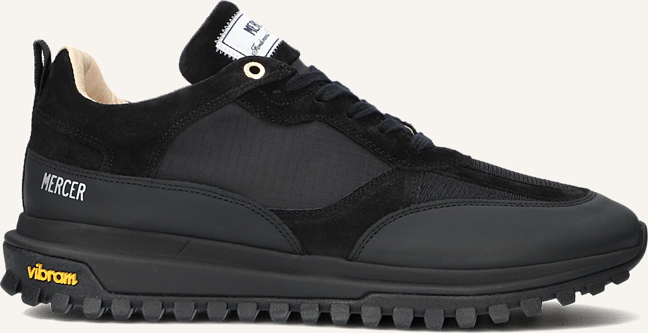 MERCER AMSTERDAM Baskets basses THE GLOBE en noir | Omoda