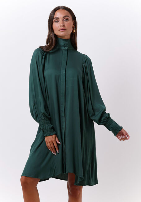Groene BRUUNS BAZAAR Mini jurk BAUMA BRITTA DRESS | Omoda