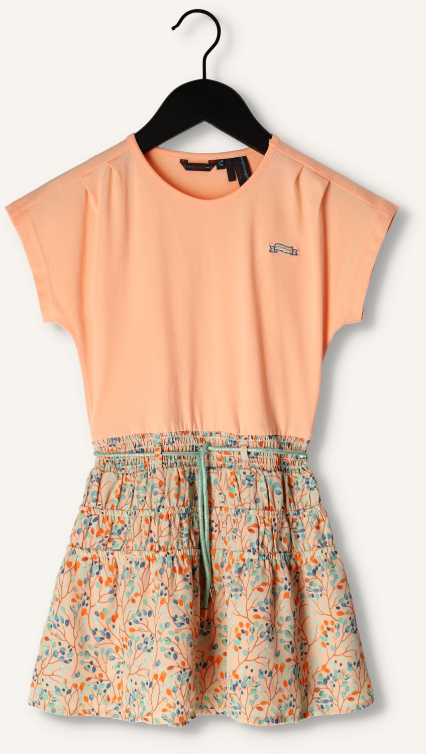 Roze NONO Mini jurk MANYU COMBI DRESS JERSEY | Omoda