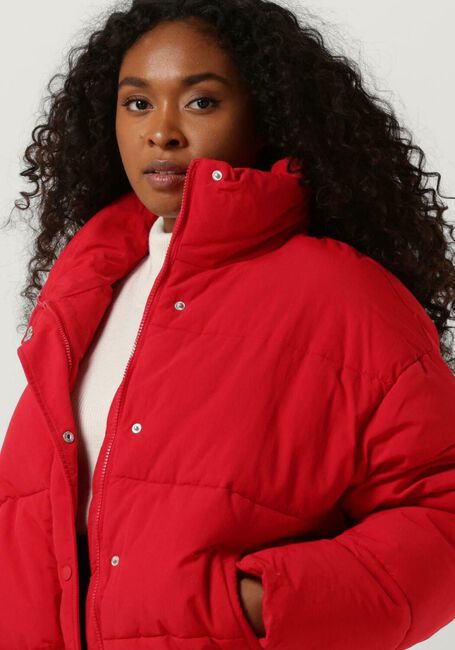 Rode ANOTHER LABEL Gewatteerde jas MILLE OVERSIZED PUFFER | Omoda