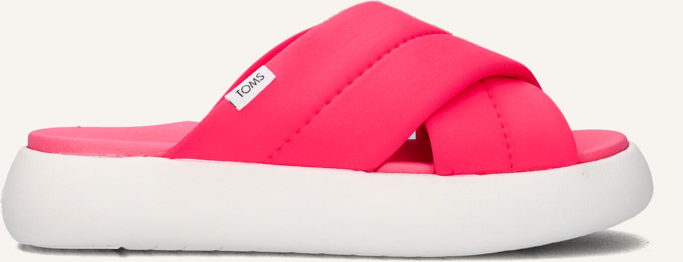 Roze TOMS Slippers ALPARGATA MALLOW CROSSOVER | Omoda