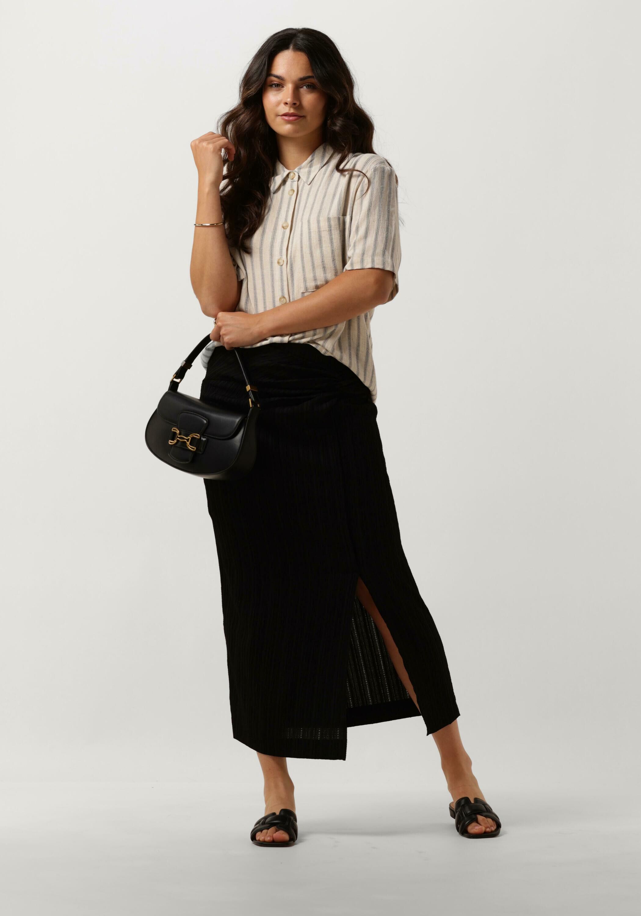 OBJECT OBJSANNE 2/4 SHIRT Blouses Sable | Omoda