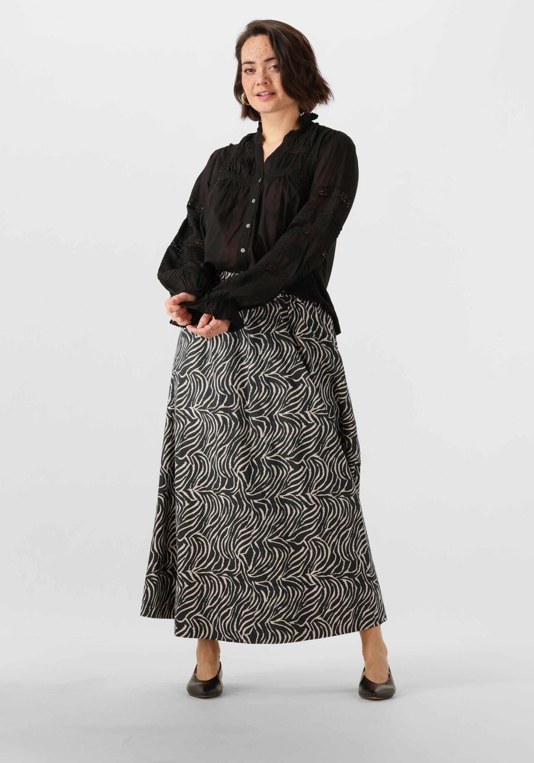 Zwarte NEO NOIR LYLA S VOILE BLOUSE | Omoda