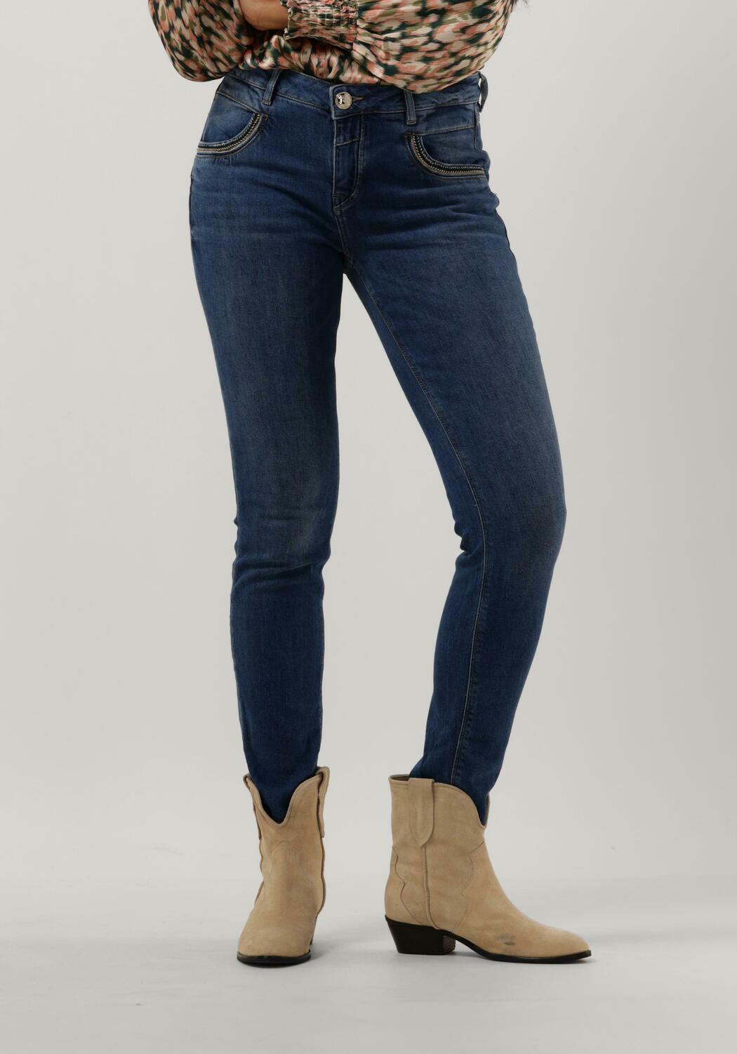Blauwe MOS MOSH Skinny jeans NAOMI ADORN JEANS | Omoda