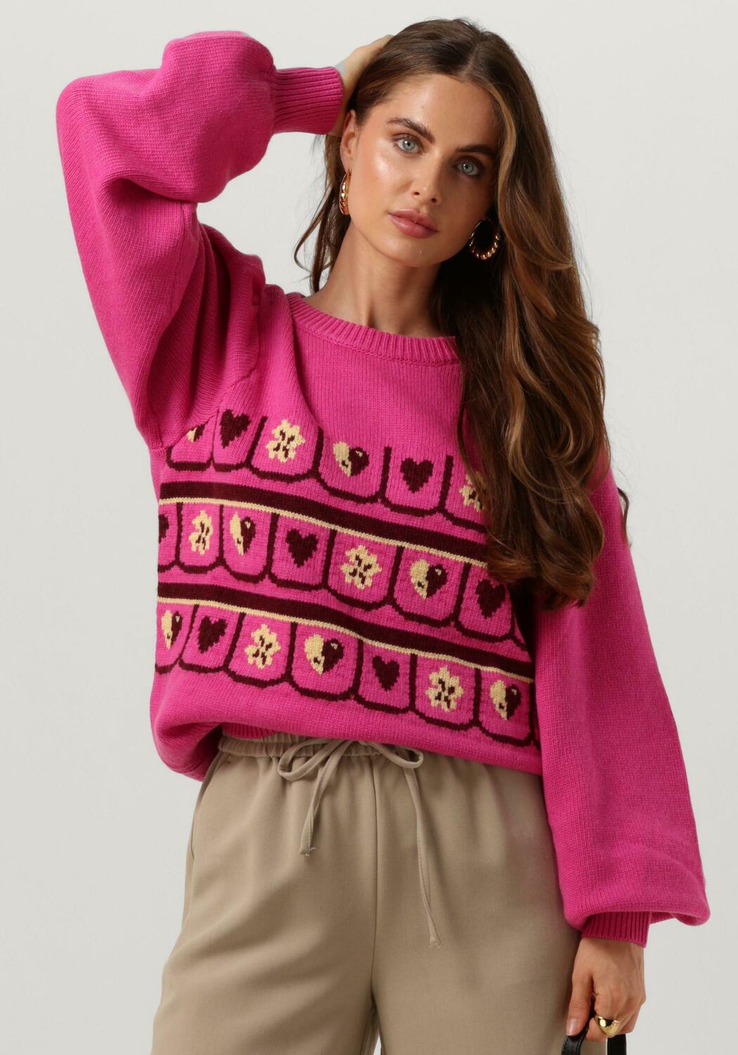 Roze HARPER & YVE Trui ANNIE-JU | Omoda