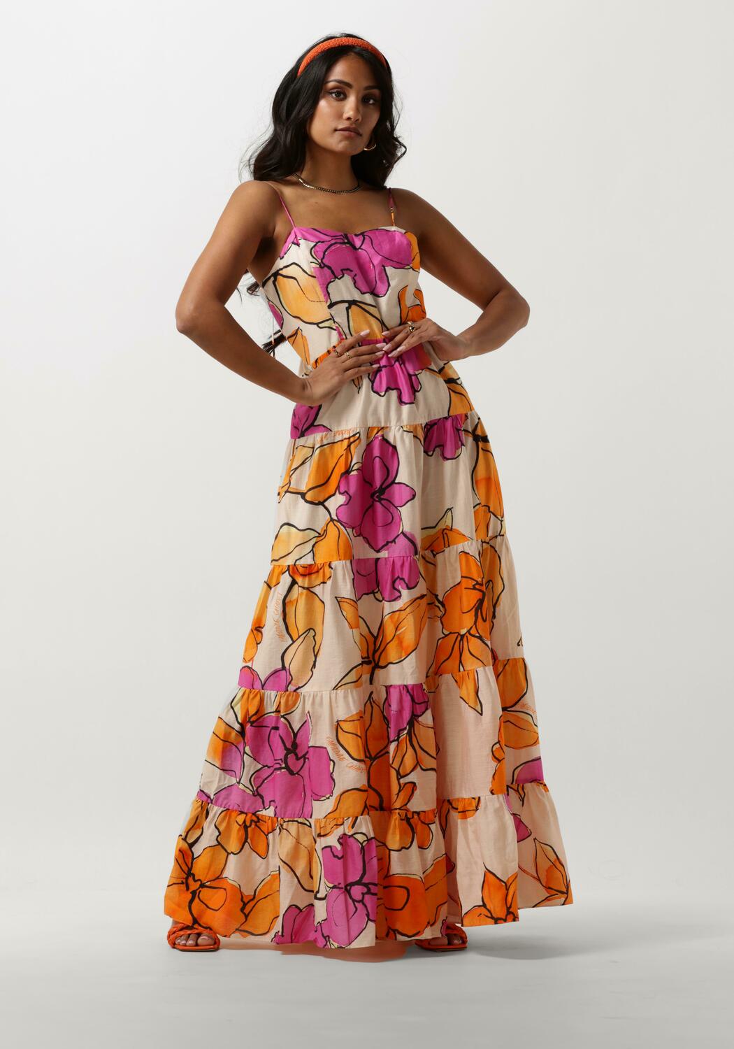 Gele FABIENNE CHAPOT Maxi jurk ALICE DRESS | Omoda