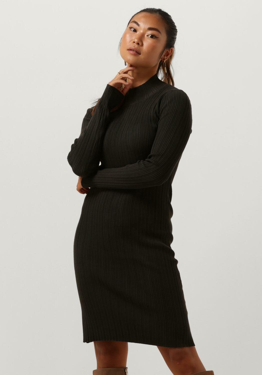 Donkergroene NOTRE-V Mini jurk NV-CATIE | Omoda