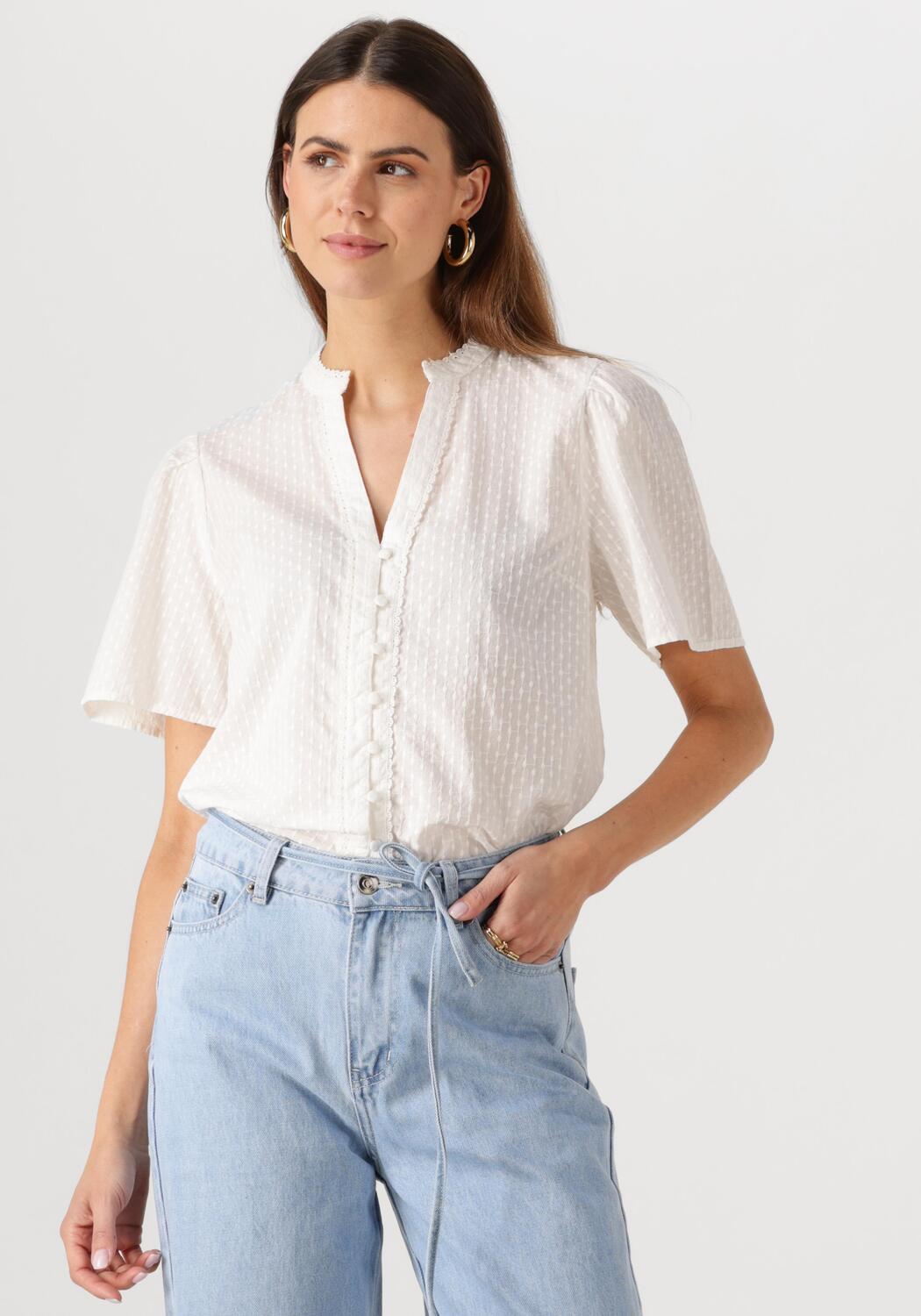 Witte Y.A.S. Top YASTIA SS TOP S. NOOS | Omoda