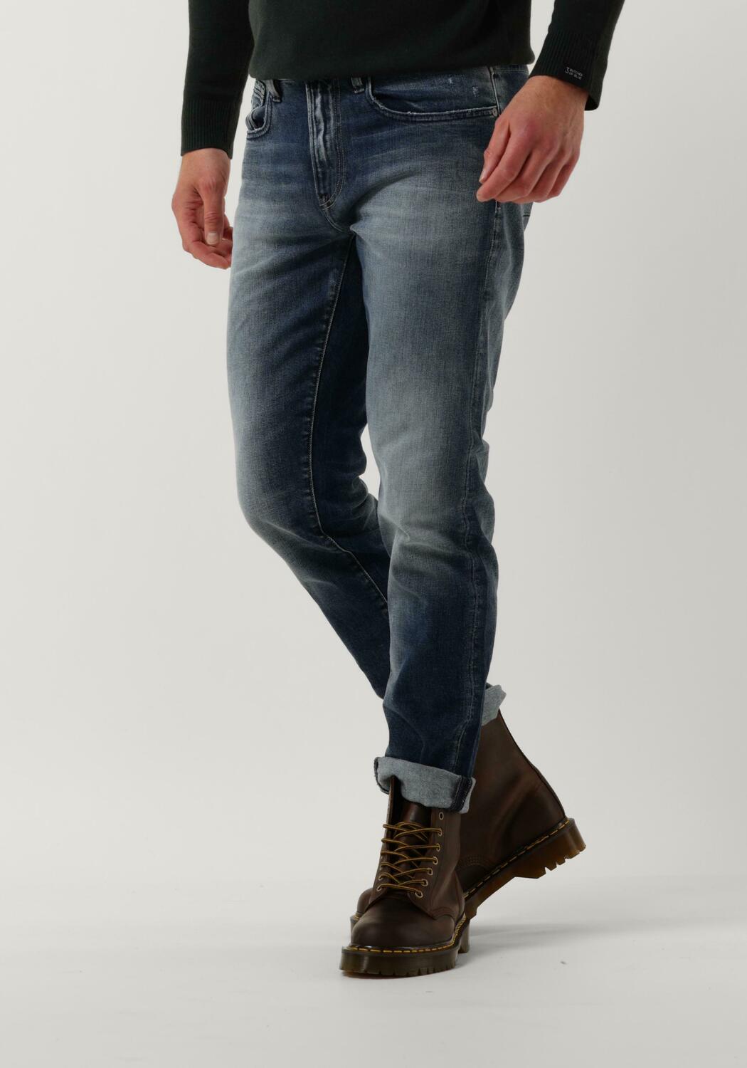 Blauwe BUTCHER OF BLUE Slim fit jeans MODESTO SLIM MSJ-BJ4 | Omoda
