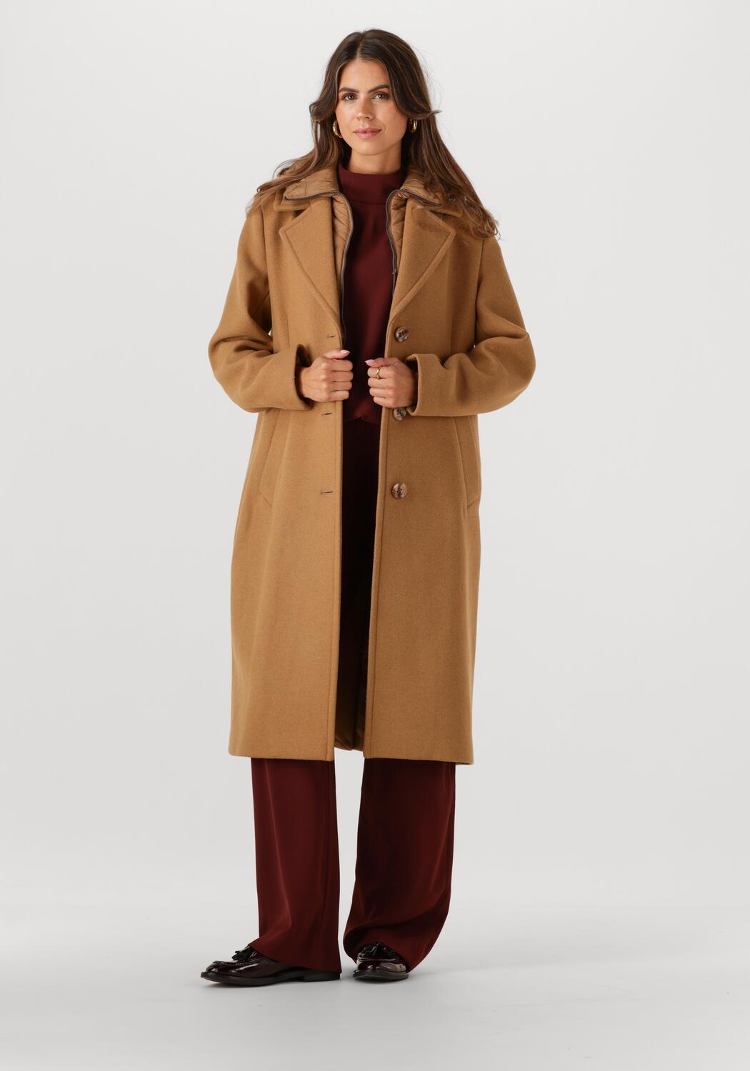 Camel BEAUMONT Mantel CAMERON COAT | Omoda