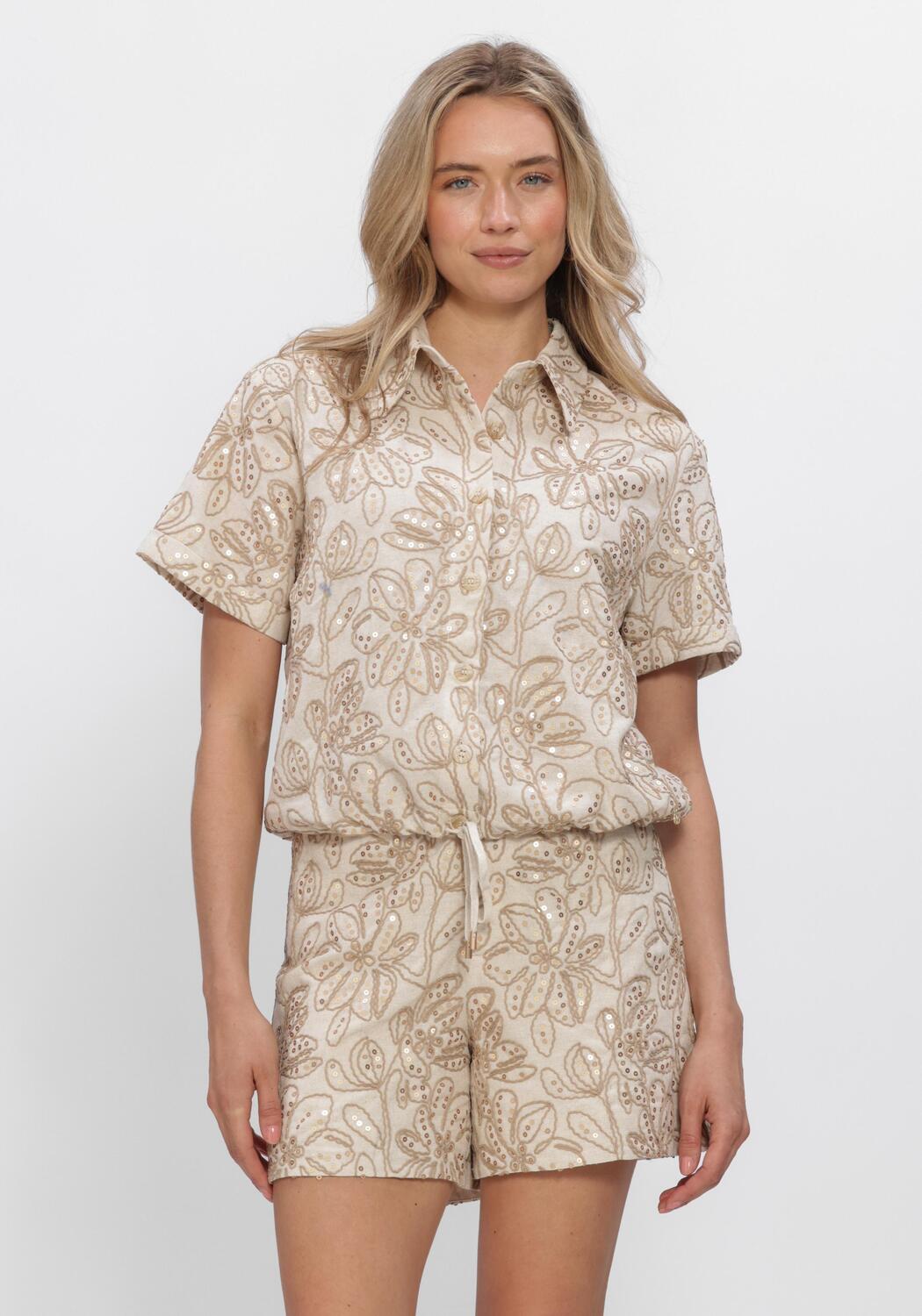 Zand NUKUS LEONORA BLOUSE PAILLET | Omoda