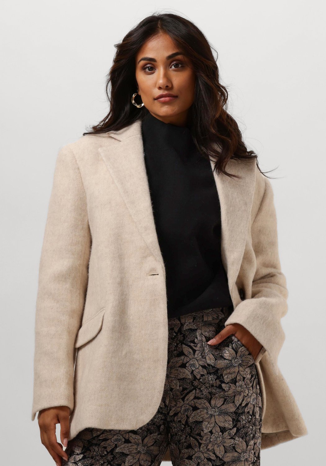 Beige SECOND FEMALE Blazer SERA BLAZER | Omoda