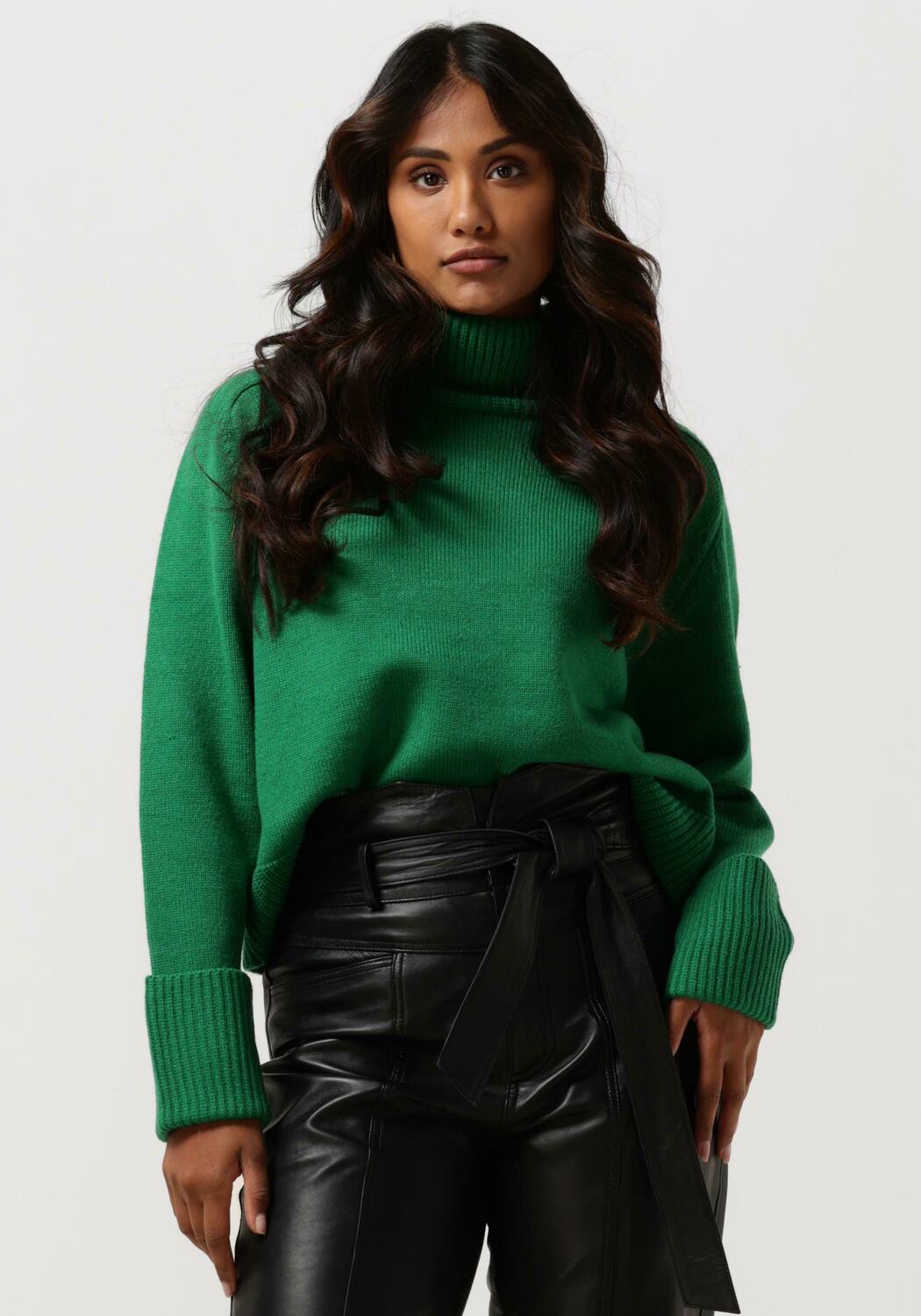 Groene CO'COUTURE Coltrui MERO CROP KNIT | Omoda