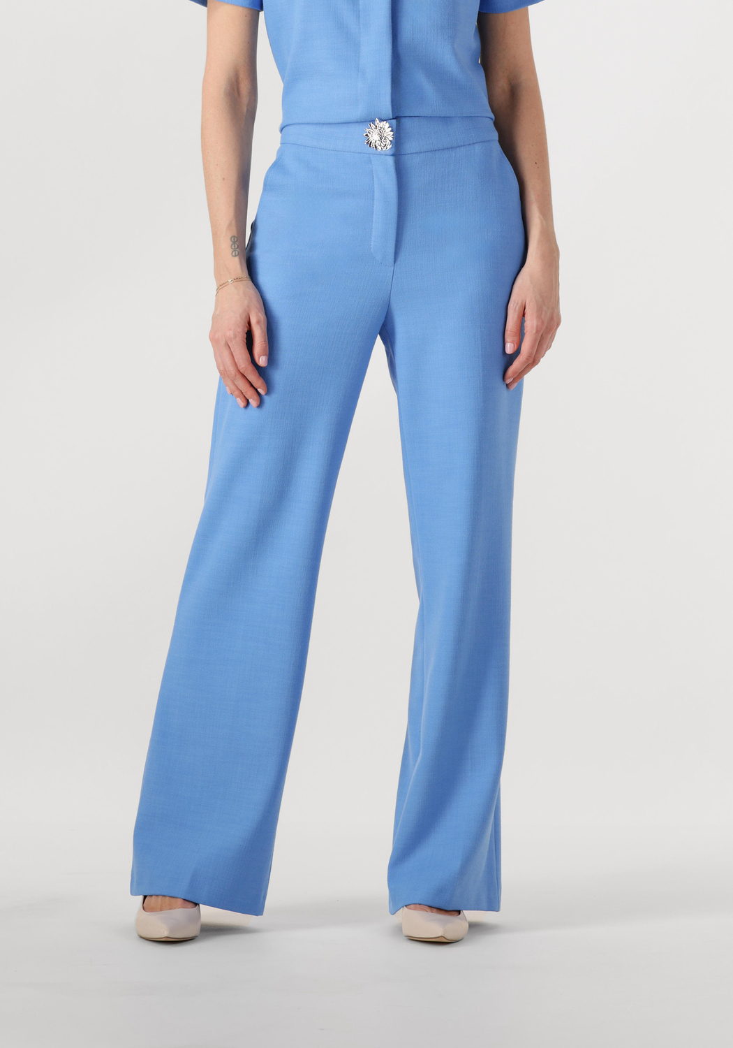 Blauwe CAROLINE BISS Pantalon 1521 | Omoda