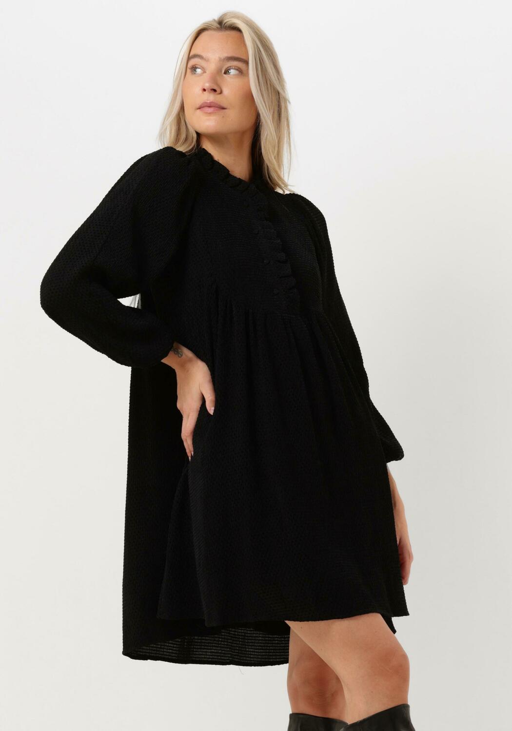 Zwarte CO'COUTURE Mini jurk JODY DRESS | Omoda