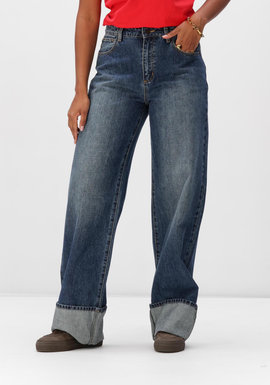 Blauwe ABRAND JEANS Wide jeans MID BAGGY TALL | Omoda
