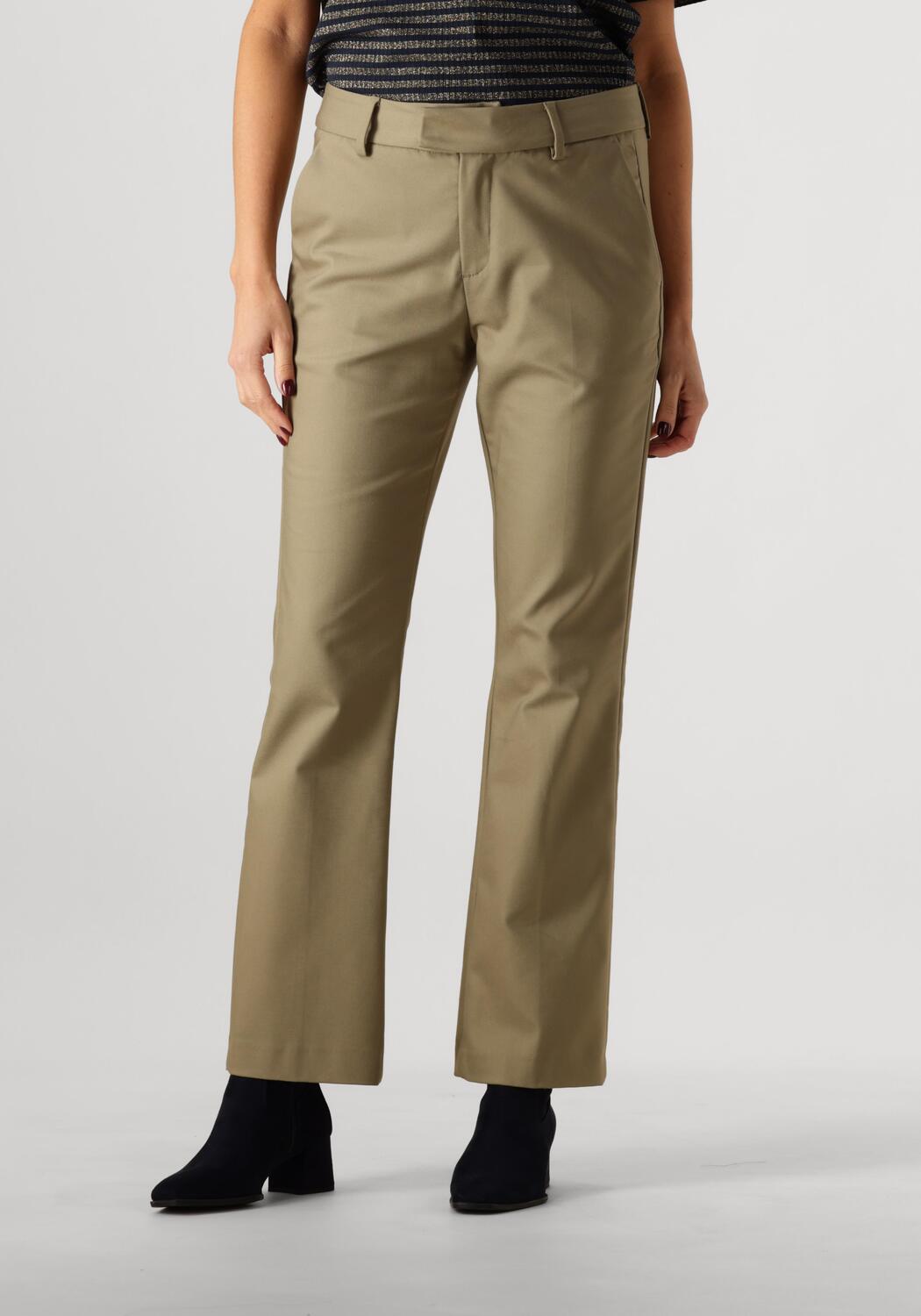 Groene MOS MOSH Pantalon ELLEN NIGHT PANT | Omoda