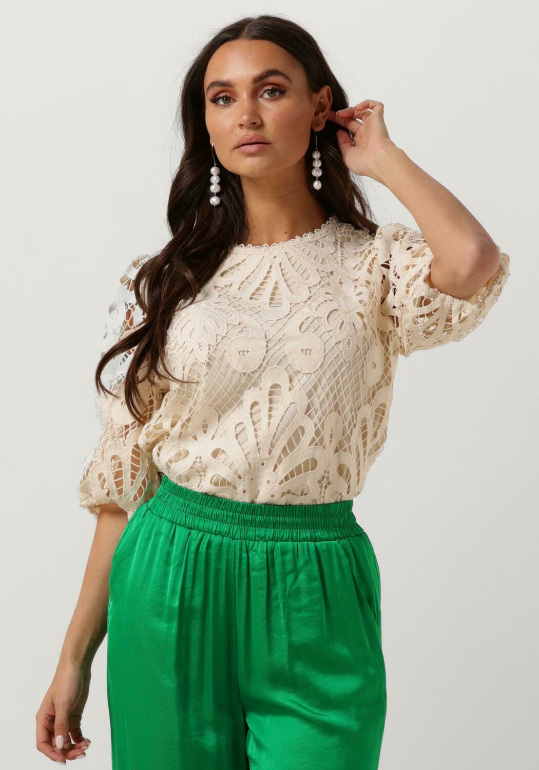 Gebroken wit NUKUS Top BRITT TOP | Omoda