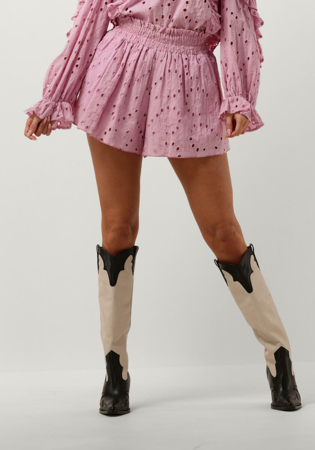 Roze STUDIO AMAYA Korte broek LUNA SHORT | Omoda